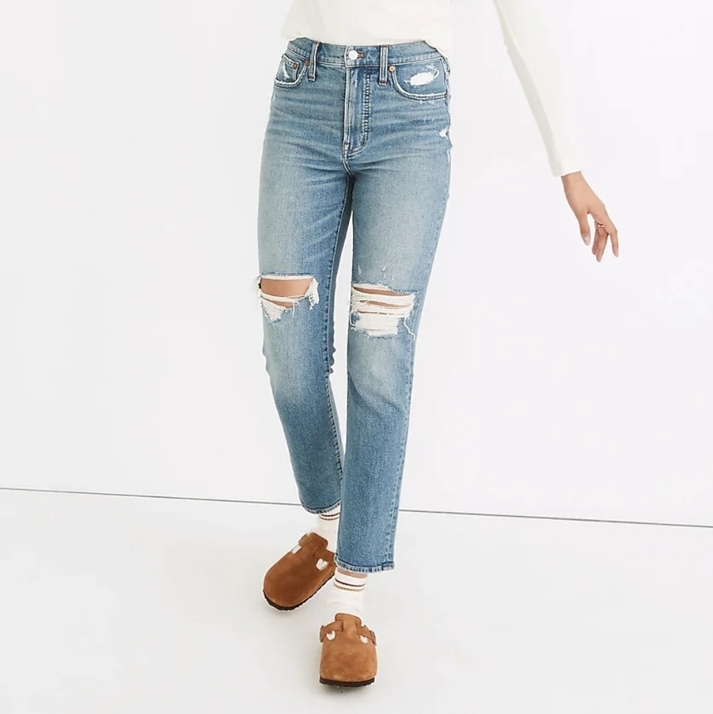 Madewell Distressed The Perfect Vintage Jeans - Gem
